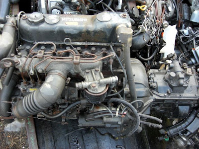 Japanese Used Engine and Spare Part: 4DR7 USED ENGINE MITSUBISHI