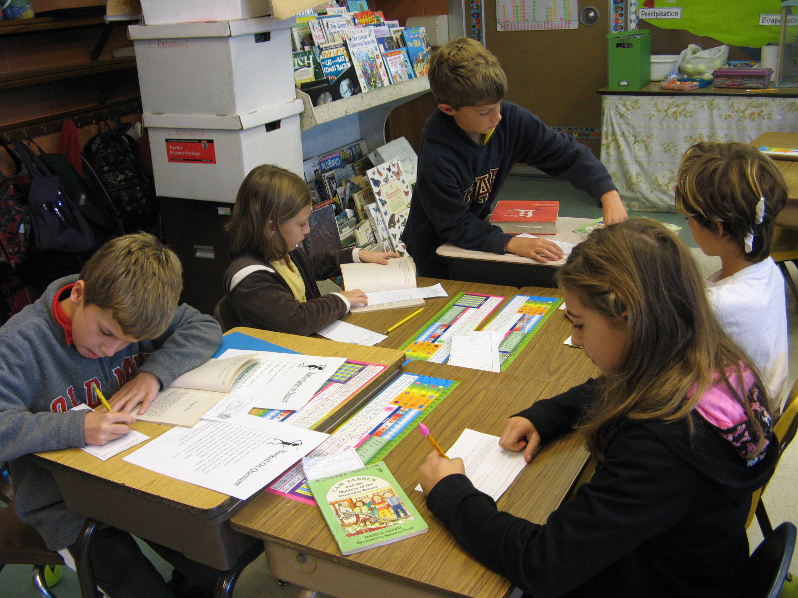 Mrs. Rathbone's Third Grade Class: Literature Circles in Reading