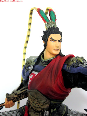 Dennis-Toys: Sangokumusou 4 Lu Bu statue