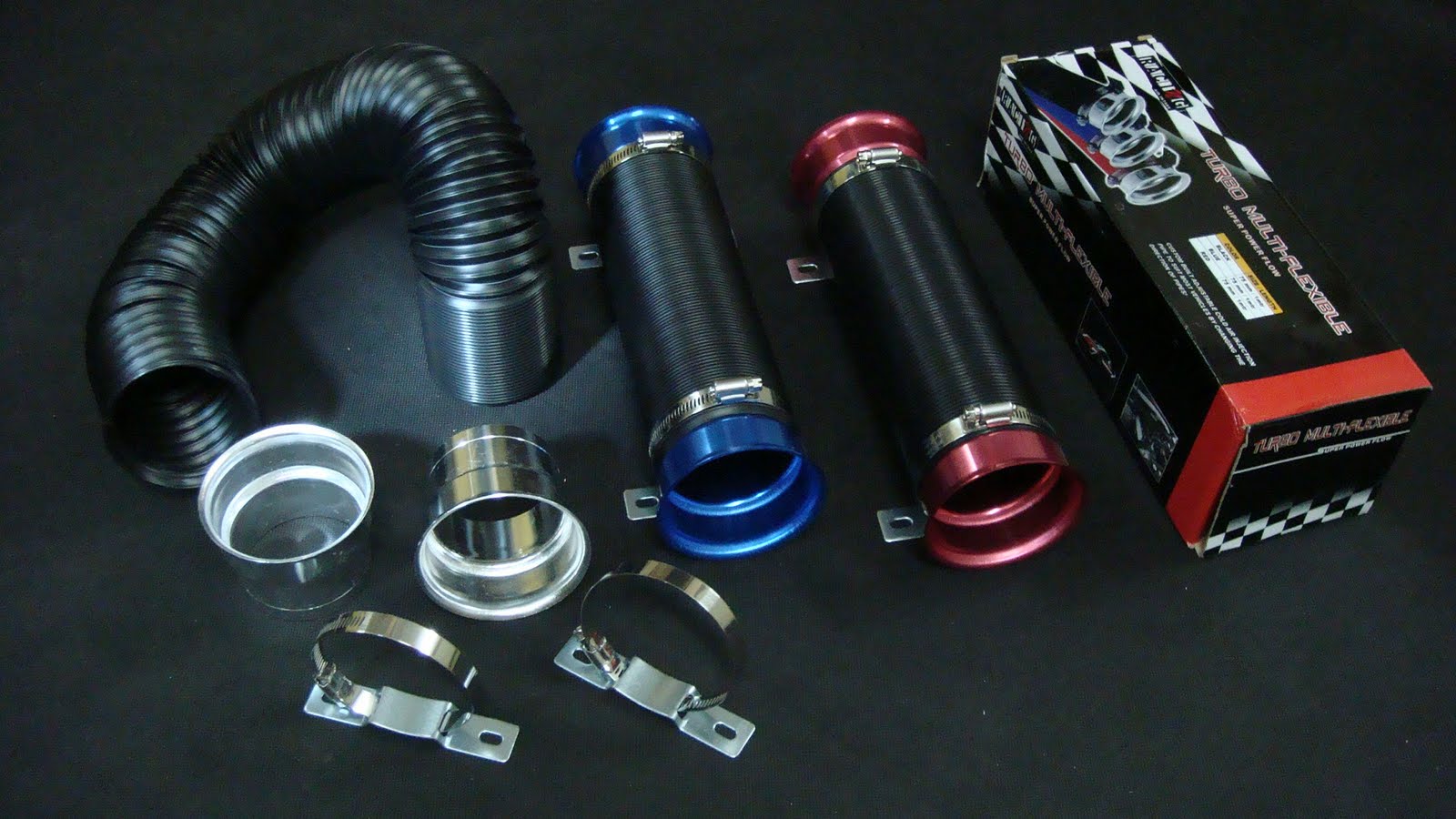 DC7 DEVELOPMENT MOTORSPORT: Double funnel cool air intake pipe pvc 1meter.