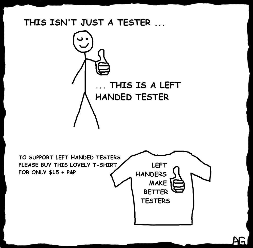 Cartoon Tester: The Testing Planet