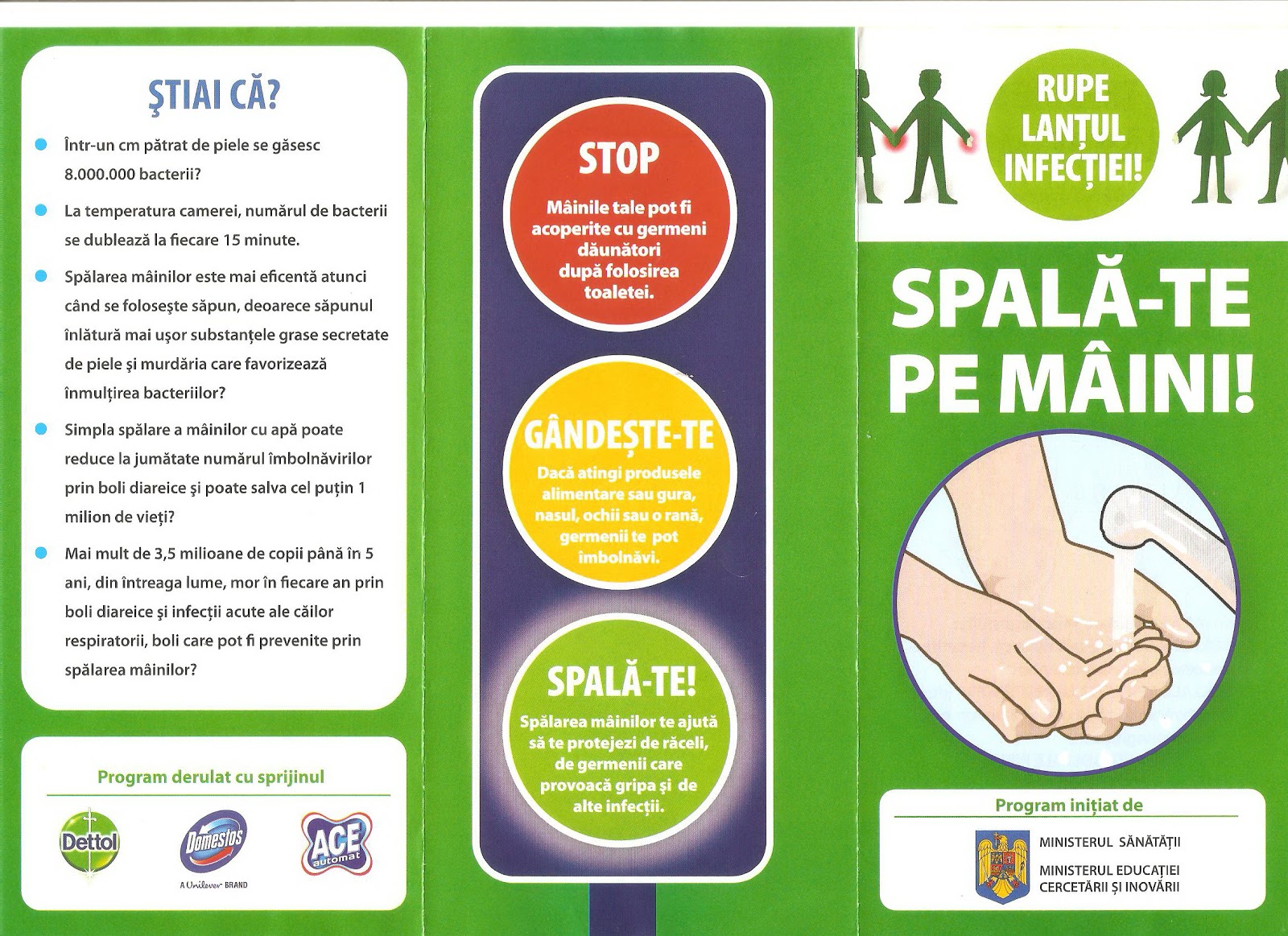 Vorbind în liniște: Spală-te pe mâini