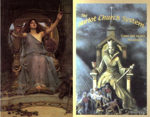 parablesblog: Circe - Church - Harlot