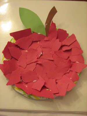 Paper Apple Mosaic | Munchkins and Mayhem
