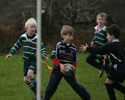 South Gower RFC: U8's: Swansea Uplands Away 18.02.07