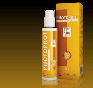 Novo bloqueador solar fator 100