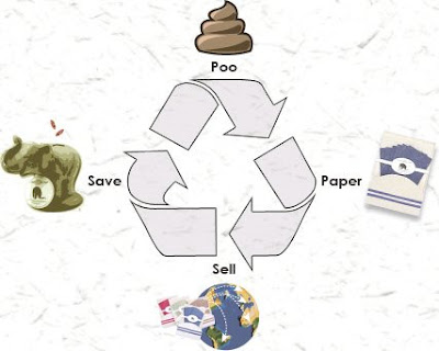 Hero Design Studio + Boutique: Poo Paper - Paper with a Purpose