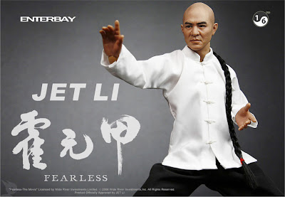 1/6 jet li (fearless) figure from enterbay