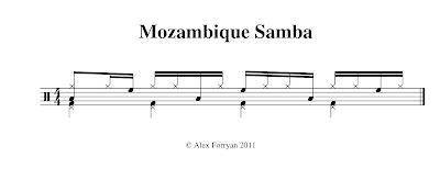 Playsomething Drums: Latin Groove 1 - Mozambique Samba