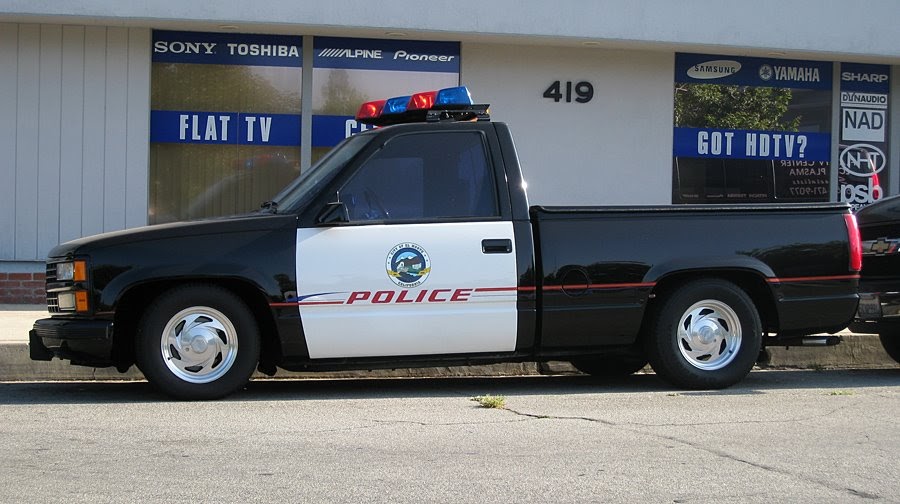 Gem City Images: Police Pickup Truck