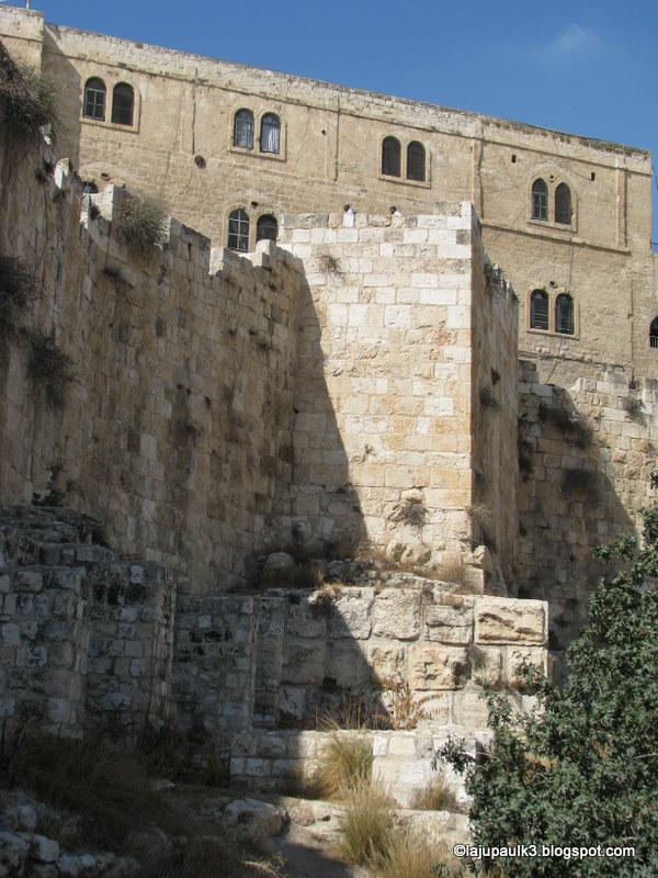 THROUGH THE LAND OF ISRAEL III: Remains of the 6th Century Nea Church ...