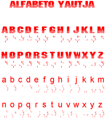 Instinct Alternative ]:.: Cenario: Linguagem Yautja