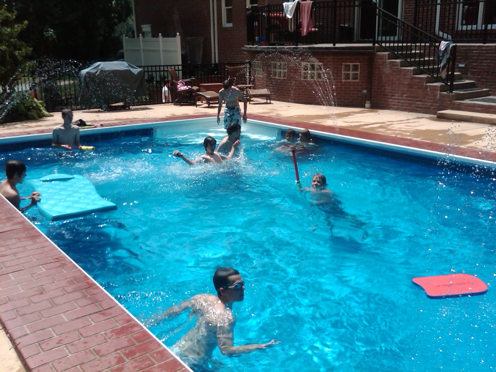 Heritage Christian Soccer: Pool Party