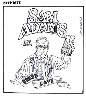 DEEP DIVE cARToons by Mike Green: 7. Sam Adams Logo