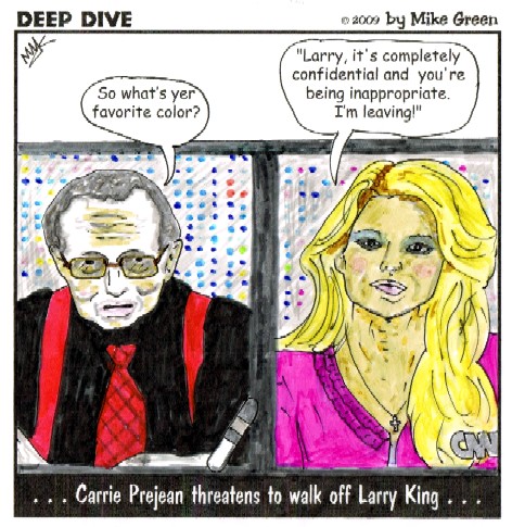 DEEP DIVE cARToons by Mike Green: 366. Larry King Retires: A Deep Dive ...