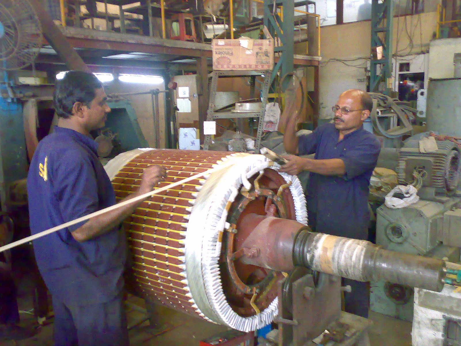 Electric Motor - By Aditya Upalekar.: Slip Ring Wound Rotor Winding