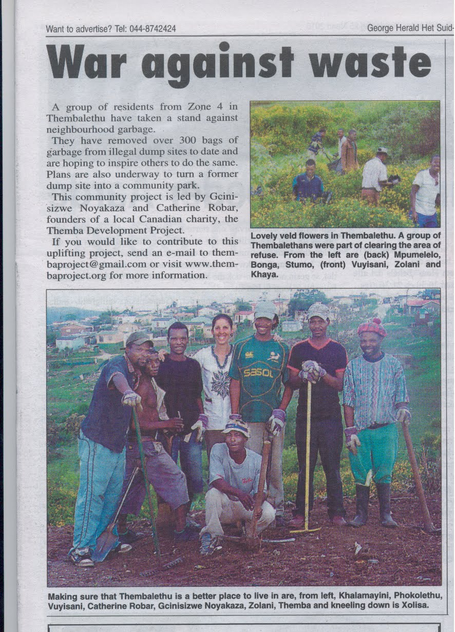 Themba Tales and the South Africa travel blog of Catherine Robar: War ...