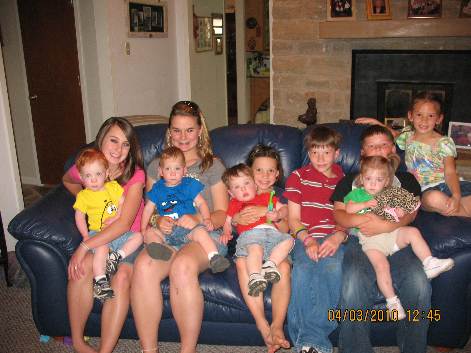 4EVER BLESSED: McLean Party of Eight: Quick Visit with Cousins