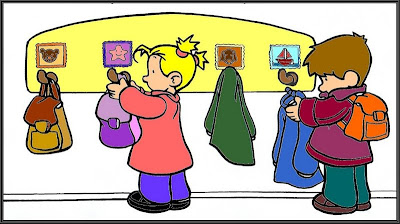 FICHAS DE HABITOS EN LA ESCUELA - COLGAMOS NUESTRAS COSAS : FICHAS PARA ...