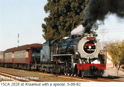 old STEAM LOCOMOTIVES in South Africa: VINK siding, near Robertson (the ...