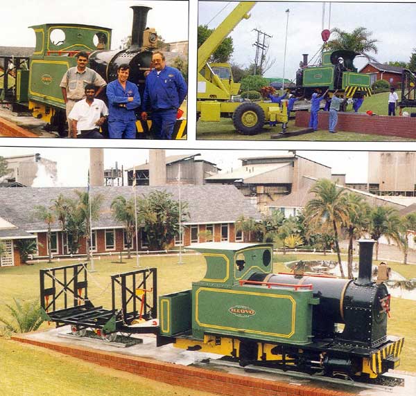 old STEAM LOCOMOTIVES in South Africa: SEZELA Sugar Mill: Sezela No 1 ...