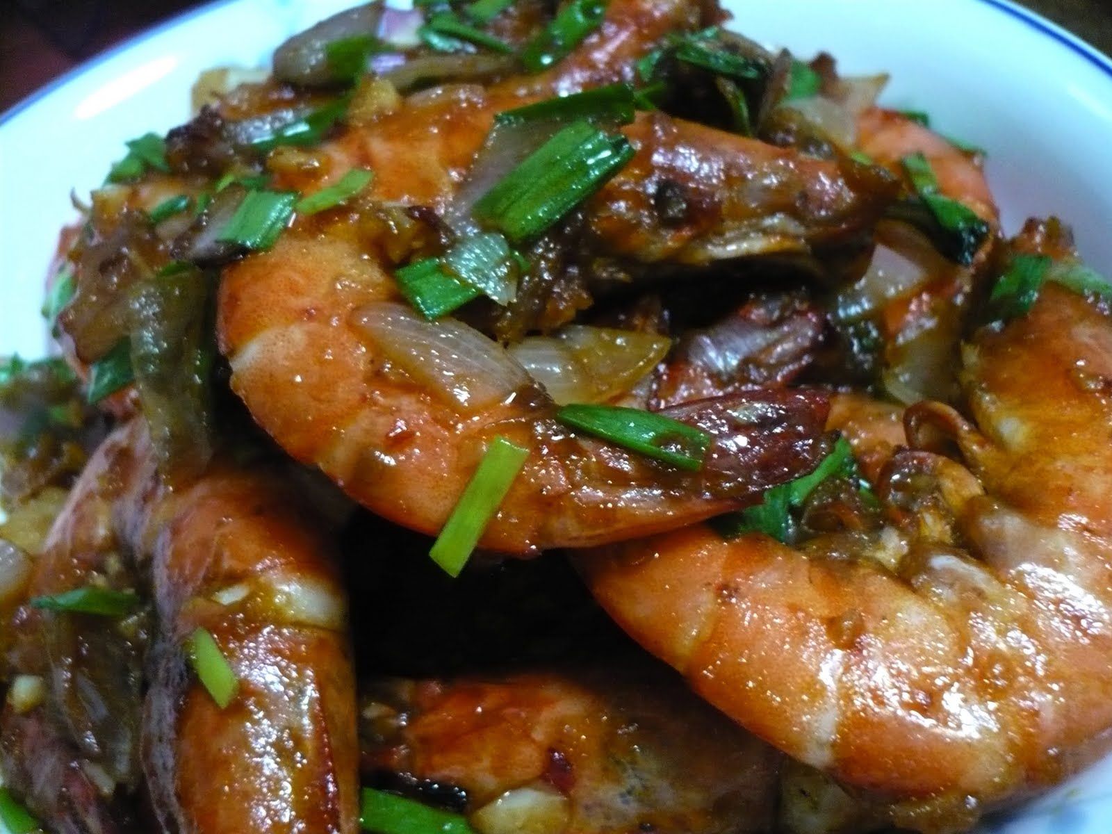 Jen's Kitchen Diary: Fried Prawn in XO sauce (XO 酱炒虾)