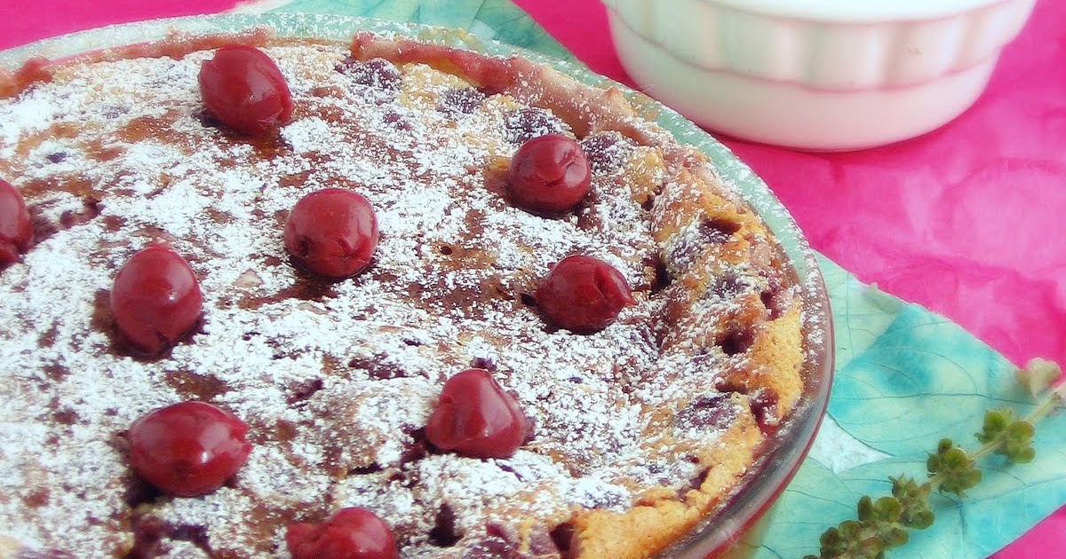 The Creative Pot: Sour Cherry & Apple Clafoutis