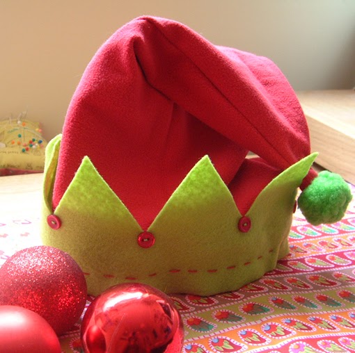 Lucykate Crafts Easy Peasy Elf Hat 