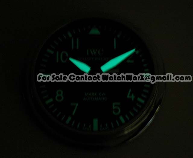 WatchWorx: Latest IWC Schaffhausen Mark XVI Wall Clock