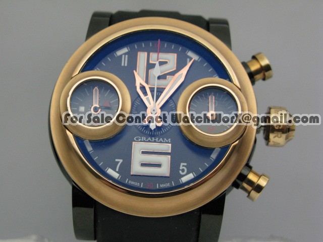 WatchWorx: Latest Updated Graham Swordfish Rose Gold PVD Case ...
