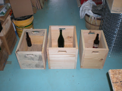 Trillium Brewing: Wood beer cases: Production update