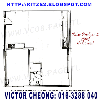 Ritze Perdana 2 Residence @ Damansara Perdana: Types of unit at Ritze ...