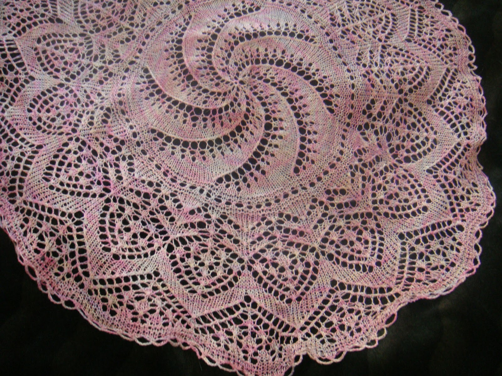 tatknitcat: Knitted Lace Doily