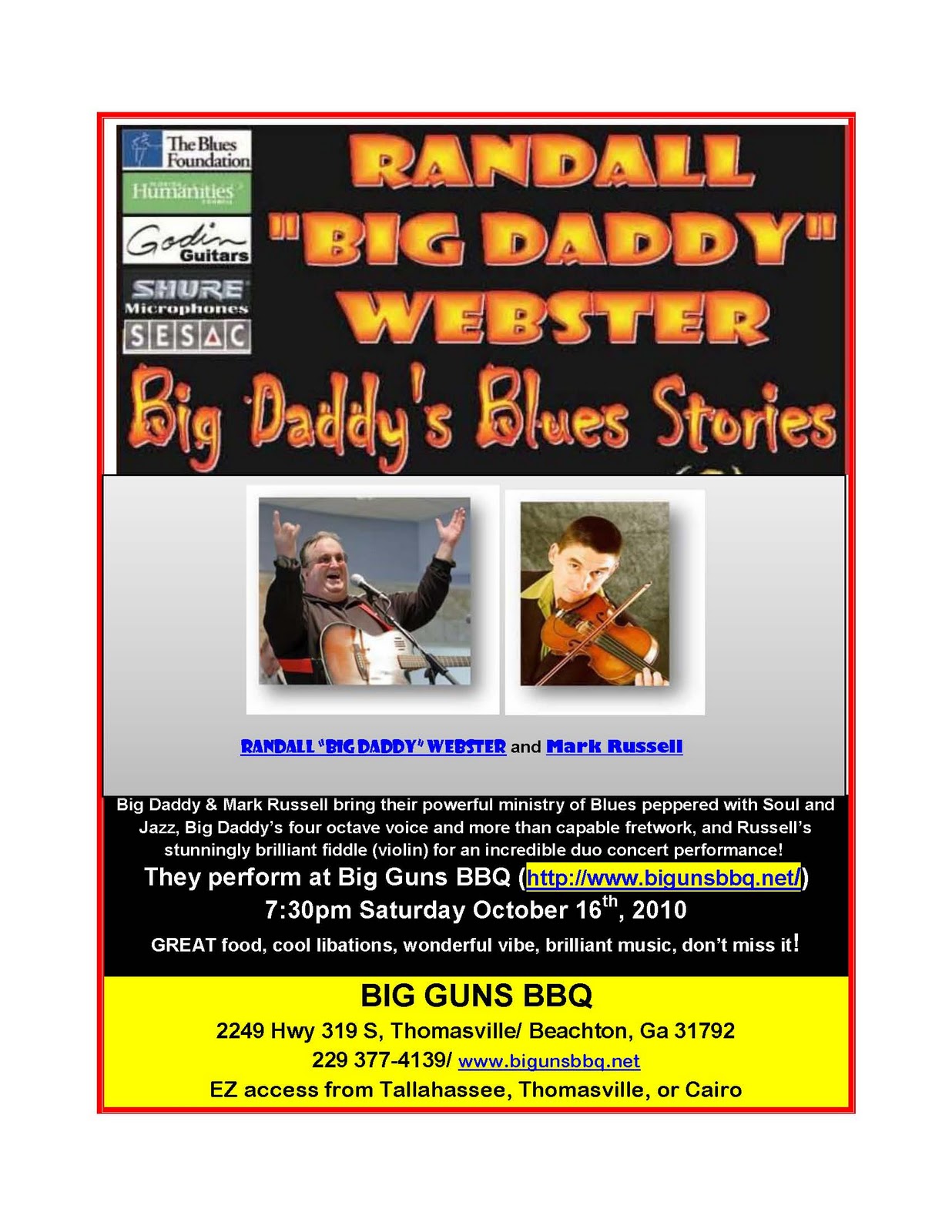 BIG GUNS BBQ, INC