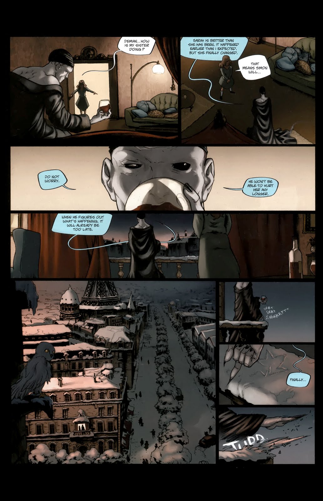 Gord's Comic/Graphic Novel Blog: Whispers In The Walls #2 by David ...