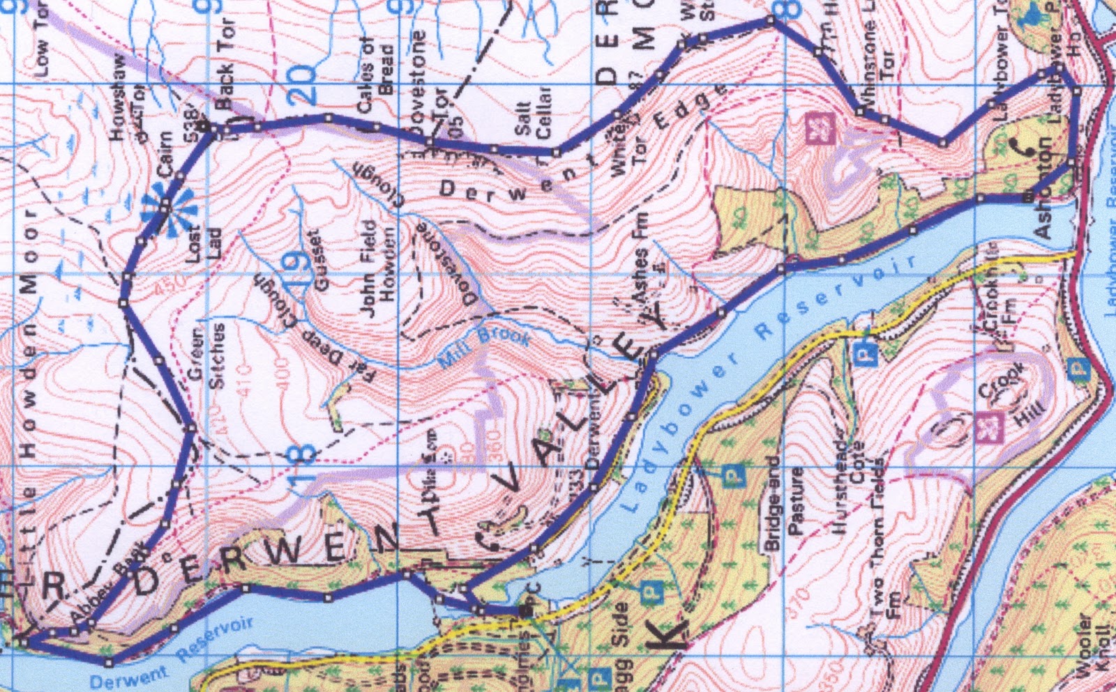 Trek With Tilly: Derwent Edge/Ladybower walk details.