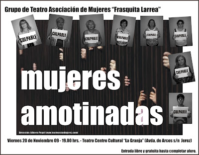 Teatro Estudio Jerez: NUESTRAS "MUJERES" SE VUELVEN A AMOTINAR.