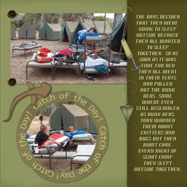 Janeal's Corner: Some Scout Camp layouts