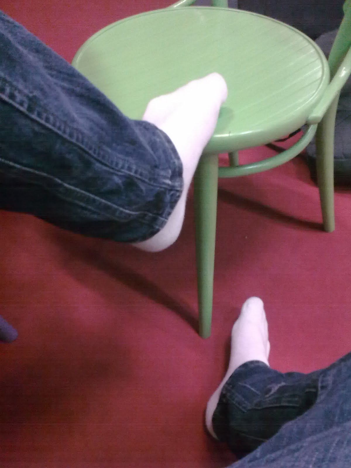 The White Socks Collection Project: Caroline's white socks in the ...