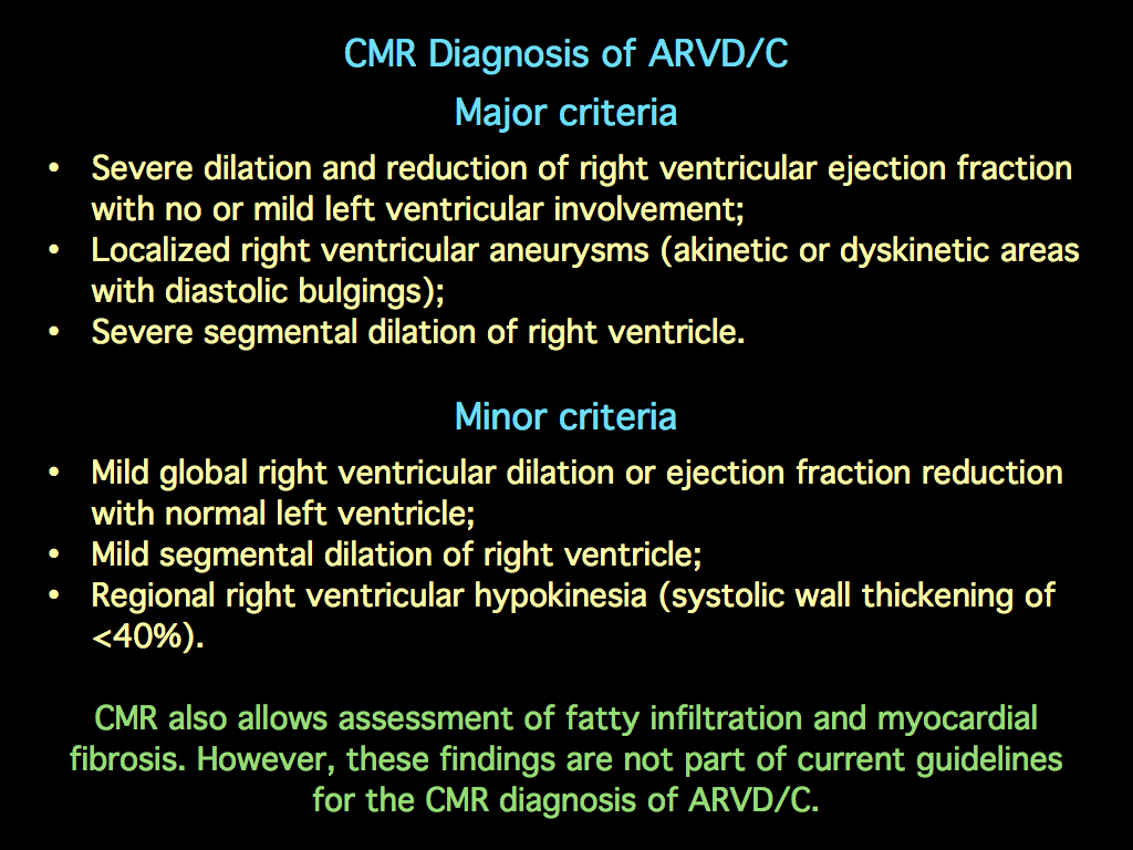 MRI BLOG: Arrhythmogenic Right Ventricular Dysplasia/Cardiomyopathy ...