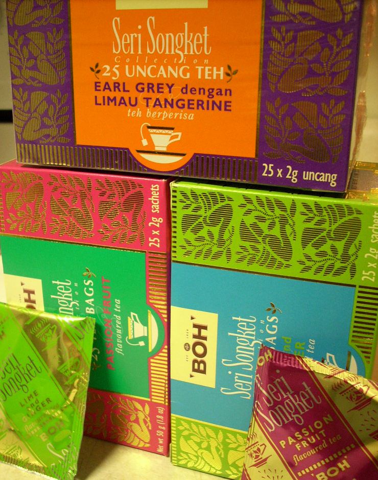 Life after "Life after Work": BOH Seri Songket flavored teas