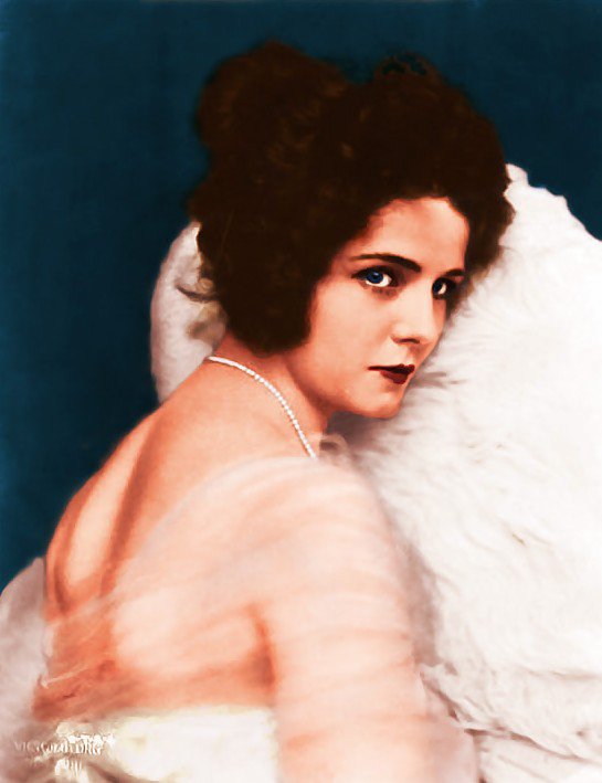 Exhaust Pipe Potatoes: The Silent Majority: Olive Thomas, Colorized