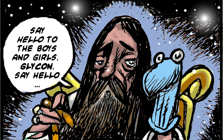 Hello Sailor!: I was lucky enough to meet that Glycon chap on Saturday...