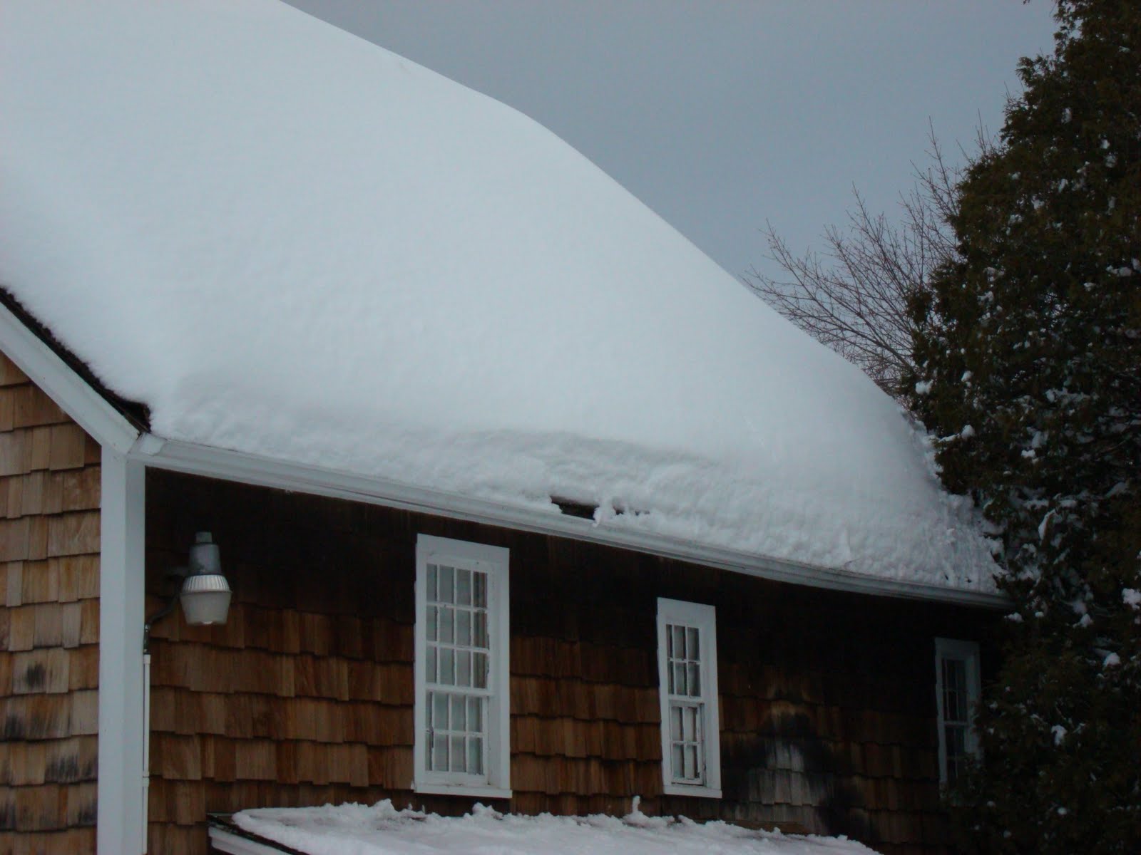 Hawkins House: Snow Screed...Or, How To Float A Big Fluffy Slab