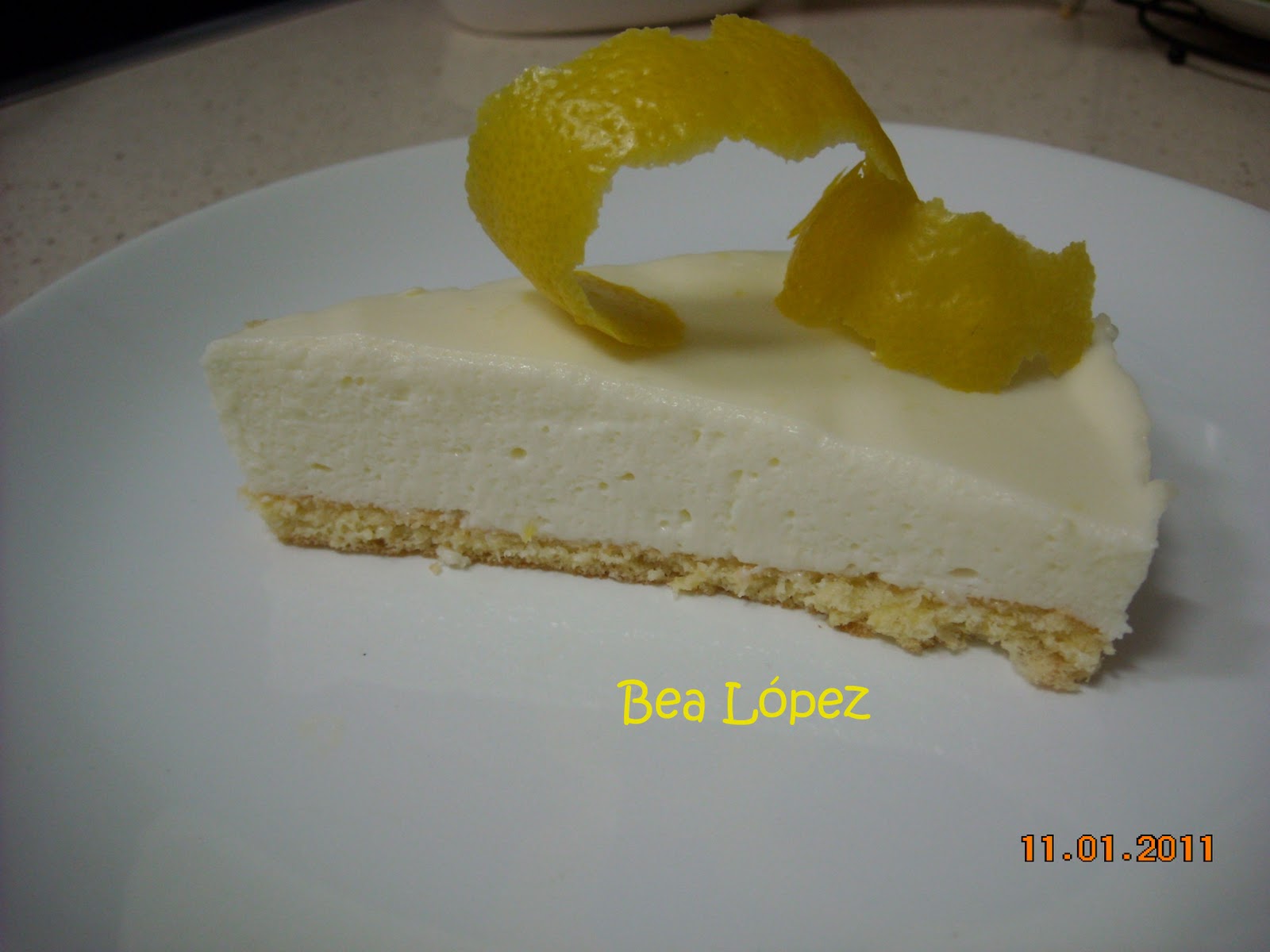 Les cosines de bea: TARTA FRIA DE LIMÓN