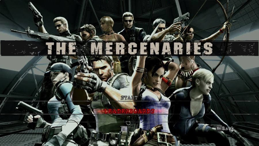 Resident evil 5: Guia The Mercenaries