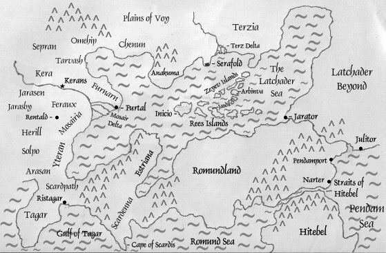 Stories from the Realms of Tang: Map of Xylae