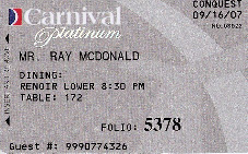 Carnival platinum cards - Carnival Cruise Lines - Cruise Critic Community