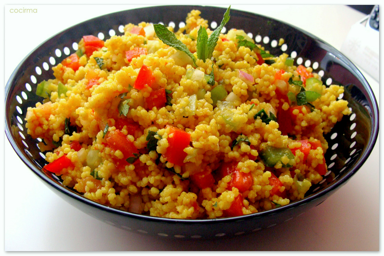 Recetas a mano: *- Tabulé de Cuscús: