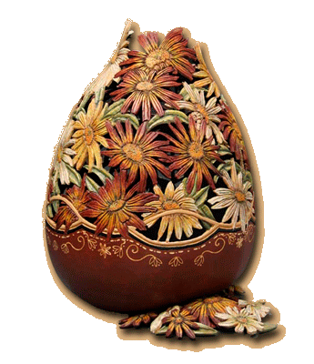 Gourd Crafting Inlay Supplies - heishi, turquoise, dichroic glass and ...